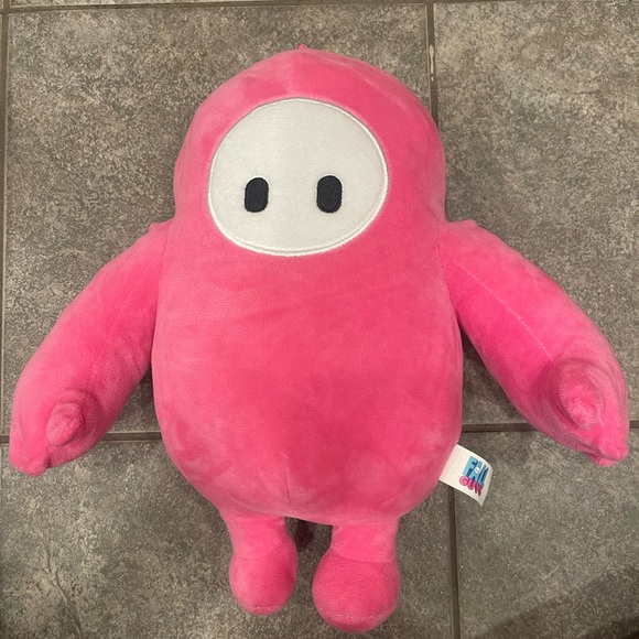 Toys | Fall Guys Ultimate Knockout Original Pink 13 Plush Rare Doll ...